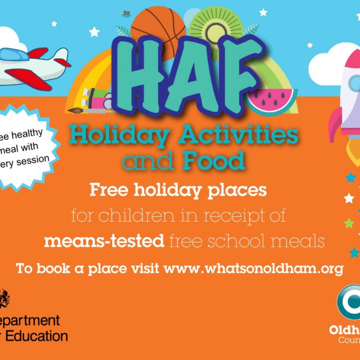 Co-op Academy Failsworth - Holiday Activities and Food programme (HAF)